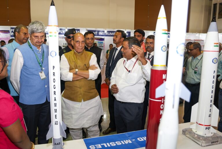 Raksha Mantri Shri Rajnath Singh visits DRDO’s Dr APJ Abdul Kalam ...